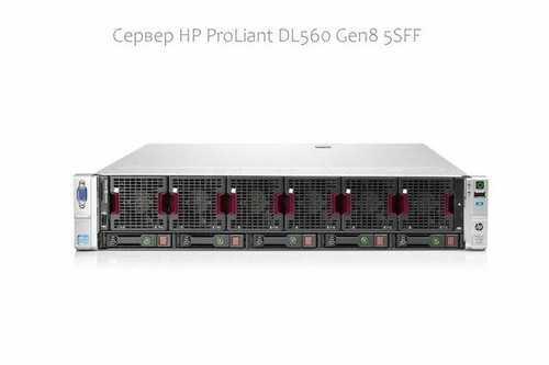 Сервер HP ProLiant DL560 Gen8 5SFF(E5-4657Lv2)