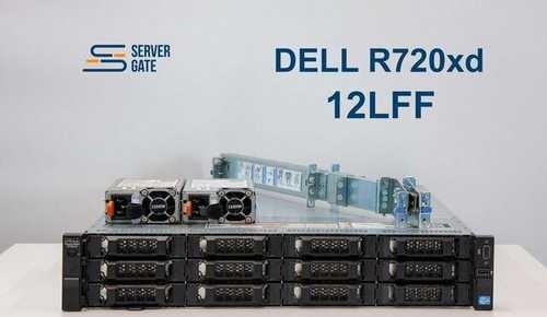 Сервер Dell R720xd 12LFF 2x E5-2643v2 256GB