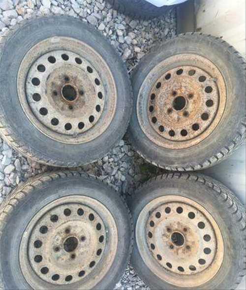 195/60 R15 gislaved Nord Frost5 Зима Штампованные