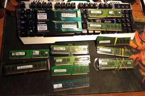 Оперативная память комплект ddr2 2gb