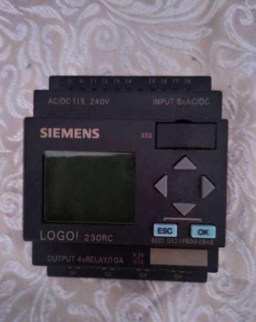 Логический контроллер Siemens logo 230RC