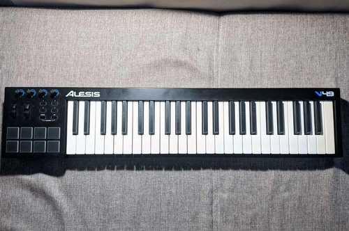 Alesis v49 обзор миди клавиатура