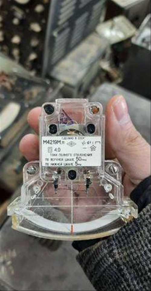 Продам микроамперметрм4219М