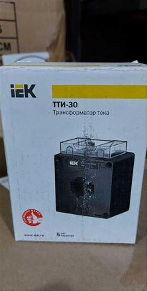 Трансформат. тока iek тти-30 150/5А 5ва класс 0,5S