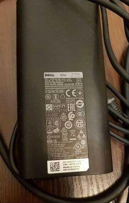 Блок питания Dell Power Supply Slim 90W AC Adapter