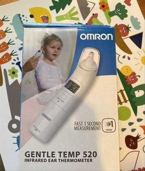 Термометр инфракрасный новый omron gentle temp 520