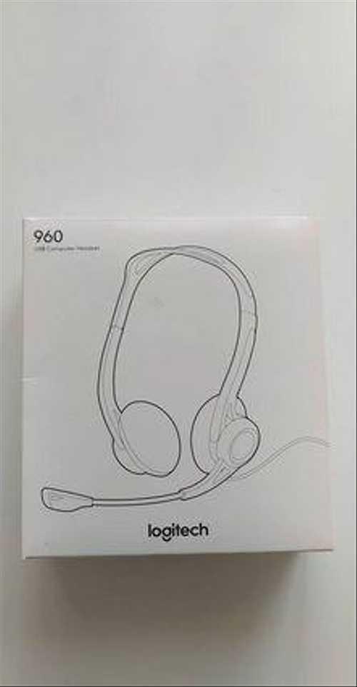 Наушники Logitech 960 USB Headset