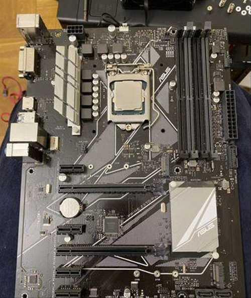 Intel core i3 9100 + Asus Prime z470-p