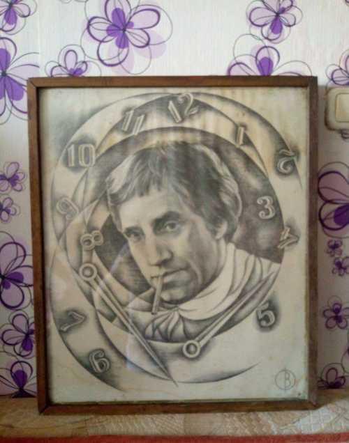 Портрет Высоцкого