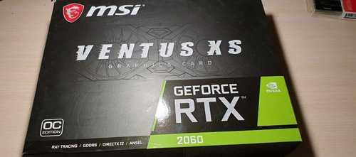 Видеокарта msi rtx 2060 ventus xs