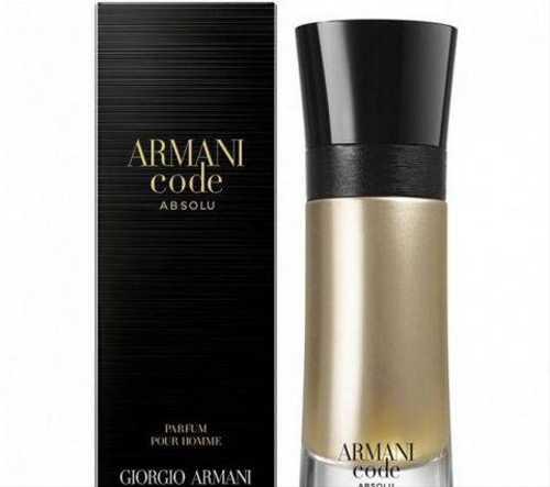 Парфюмерная вода Armani Code Absolu 110 мл