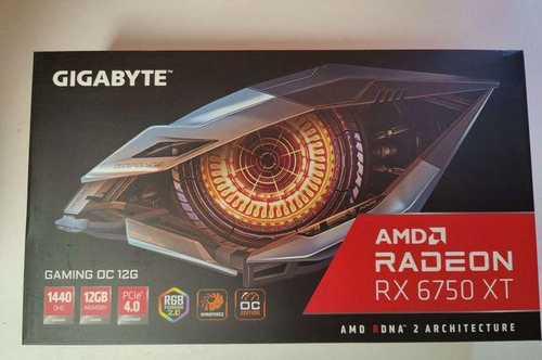 Видеокарта Gigabyte AMD radeon rx 6750 xt