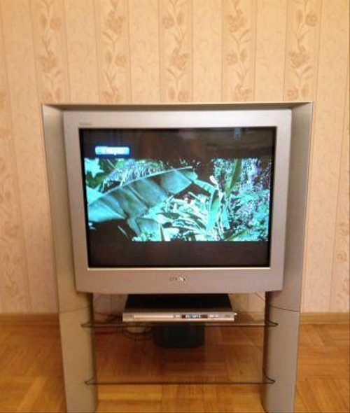 Телевизор sony KV-29FQ75K ) с тумбой