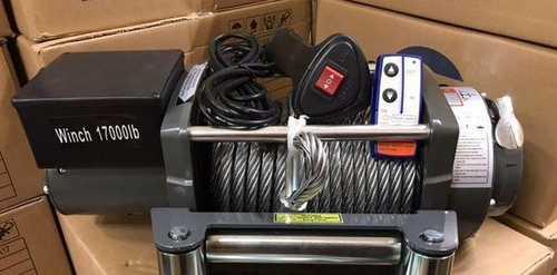 Лебедка электрическая 24V Electric Winch 17000lbs