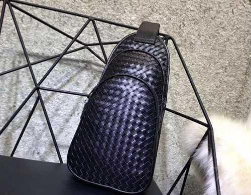 Bottega Veneta Мужская кожаная сумка рюкзак
