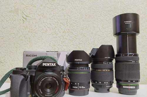 Зеркальный фотоаппарат Pentax kp