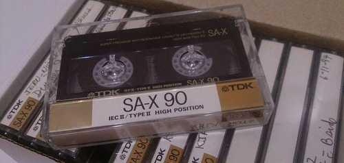 Аудиокассета TDK SA-X90.japan