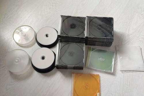 Dvd-r болванки и коробки для дисков