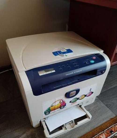 Принтер лазерный мфу xerox Phaser 6110 MFP