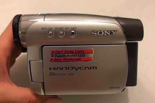 Видеокамера sony handycam dcr-hc23e