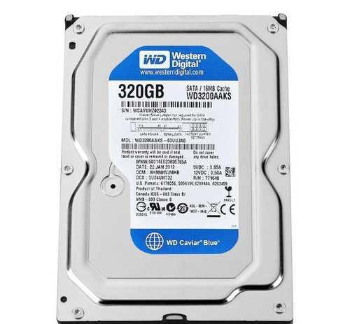 Жёсткий диск WD3200aajs 320гб 3.5*