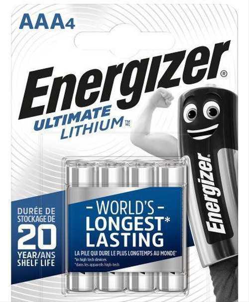 Батарейка Energizer Ultimate Lithium aa и aaa