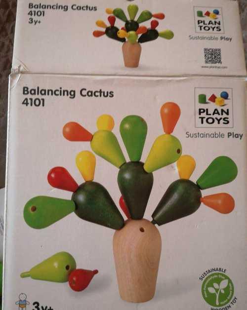 Балансир Plan toys cactus