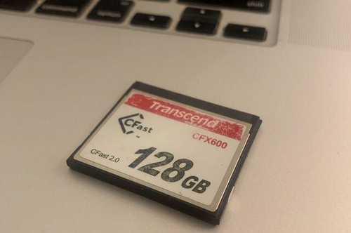 Карта памяти cfast 2.0 transcend 128Gb