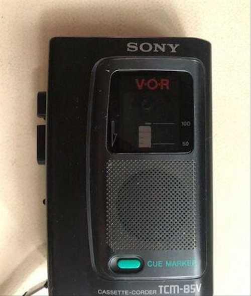 Диктофон плеер кассетный Sony TCM-85V