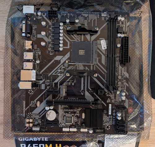 Материнская плата Gigabyte B450M H (AMD)