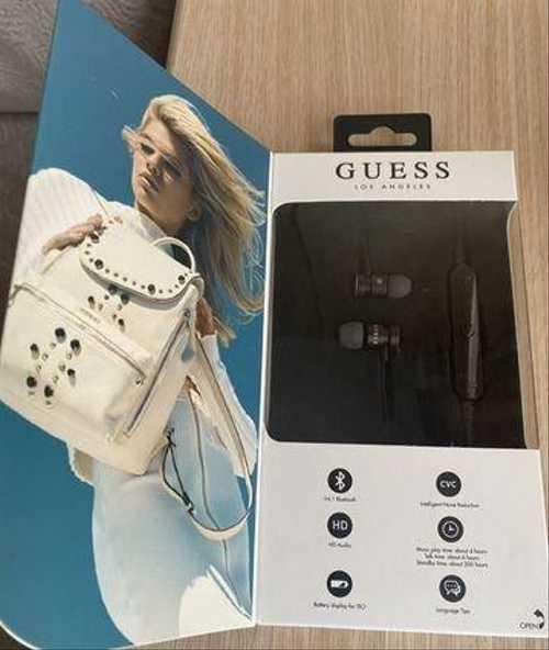 Guess наушники беспроводные оригинал