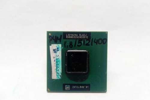 CPU/ppga478/Pentium 4 M (512K Cache, 1.80 GHz, 400