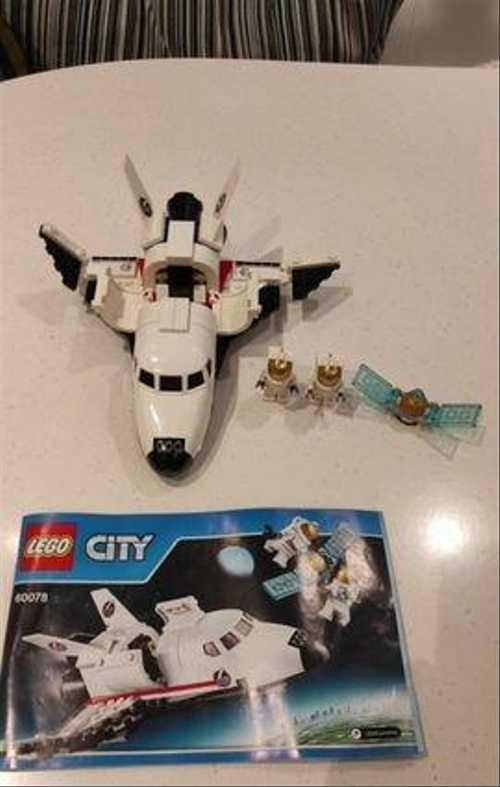 Lego city 60078 обслуживающий шатл