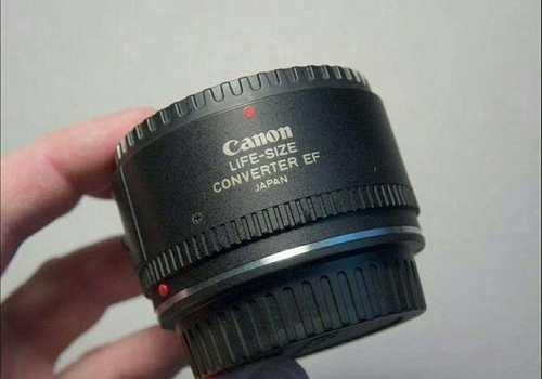 Конвертер Canon life size macro