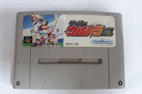 Super Ultra Baseball - snes