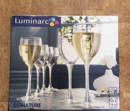 Фужеры, бокалы для вина Luminarc signature 6 шт