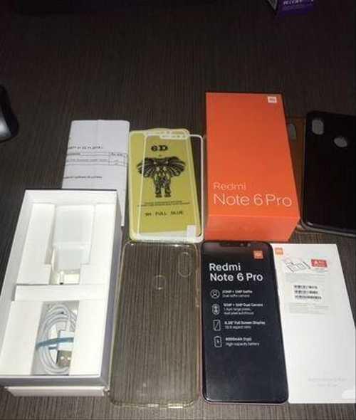 Xiaomi redmi note 6 pro 3/32 роз