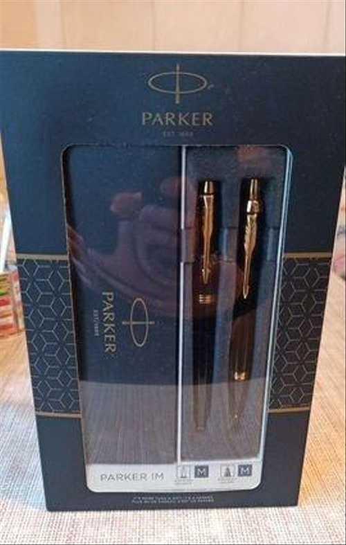 Ручка Паркер шарик - перо (подарочный наб