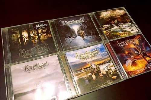 CD-альбомы группы Korpiklaani