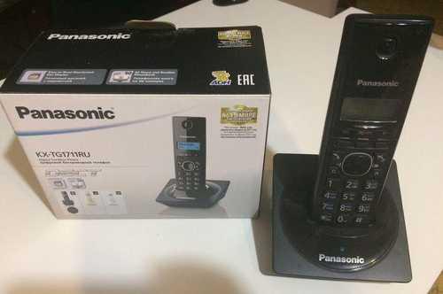 Радиотелефон Panasonic KX-TG1711 черный