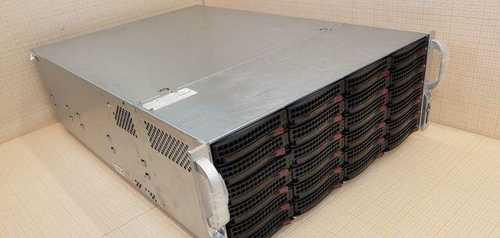 4U/2xE5-2609v2/X9DRD-7LN4F/24HDD3.5/SAS2308/2x920W