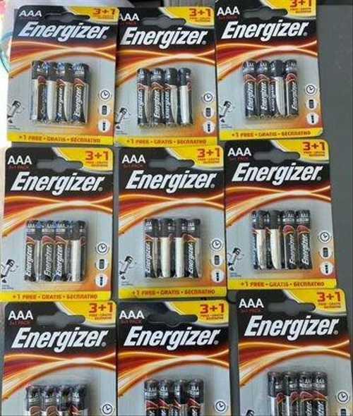 Батарейки Energizer AAA LR03