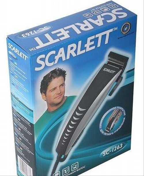 Scarlett sc 1263 black машинка для стрижки волос