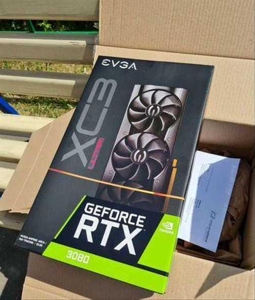 Видеокарта evga RTX 3080 (не LHR)