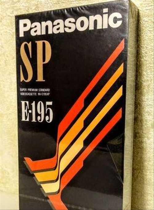 Видеокассеты Panasonic SP чистые