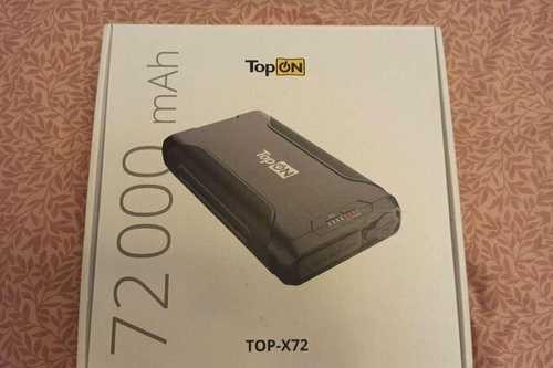 Внешний аккумулятор TopON TOP-X72, 72000 mAh