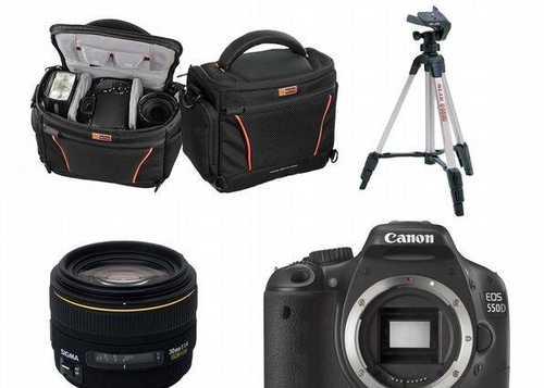 Canon 550D + Sigma 30mm 1.4 + Аксессуары