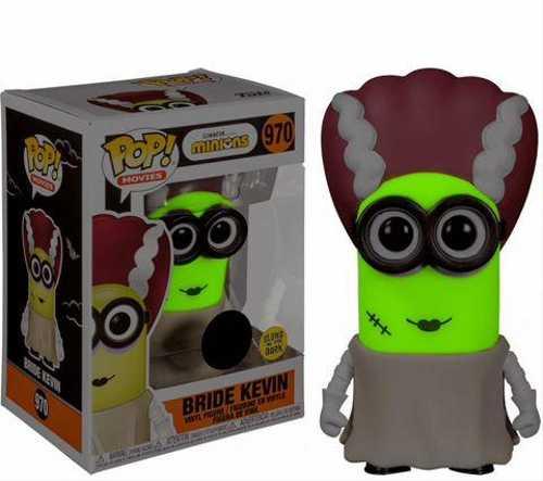 Фигурка Funko MInions Bride Kevin (Glows in the Dark)