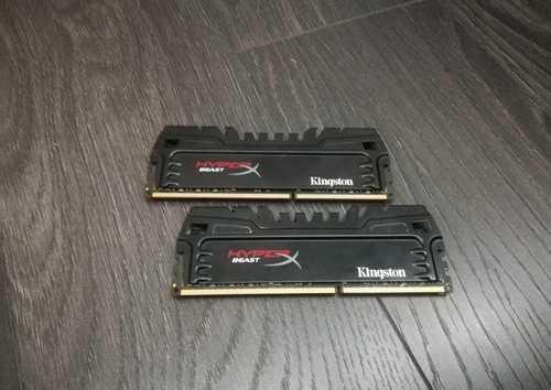 DDR3 Kingston HyperX Beast 8Gb(2x4) 2400MHz Cl 11