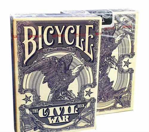 Карты Bicycle Civil War для фокусов и кардистри